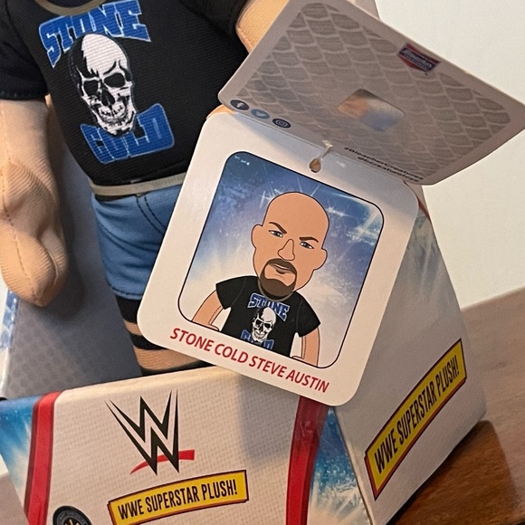 WWE | Toys | Wwe Superstar Stone Cold Steve Austin Plush Figure Wwf ...
